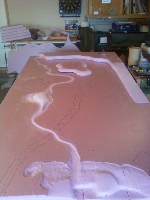 Start of Tazzmann's layout | Model Train Forum